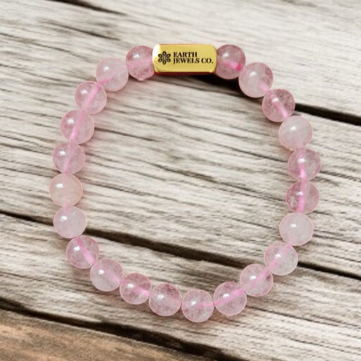 Signature Earth Jewels Co. Rose Quartz Bracelet – EARTH JEWELS CO