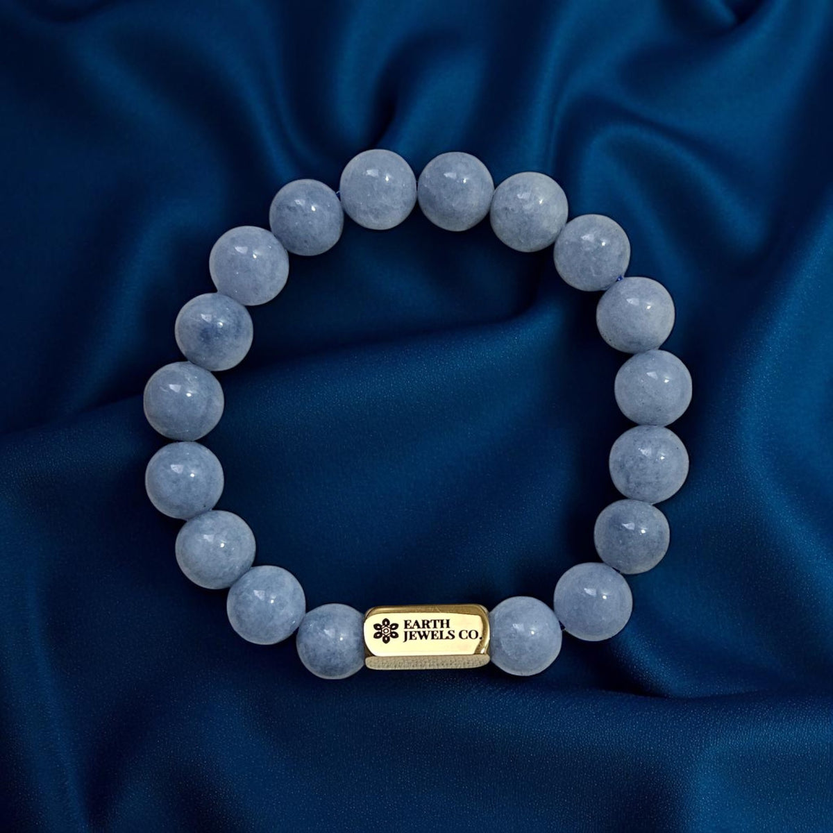 Signature Earth Jewels Co. Angelite Bracelet – EARTH JEWELS CO